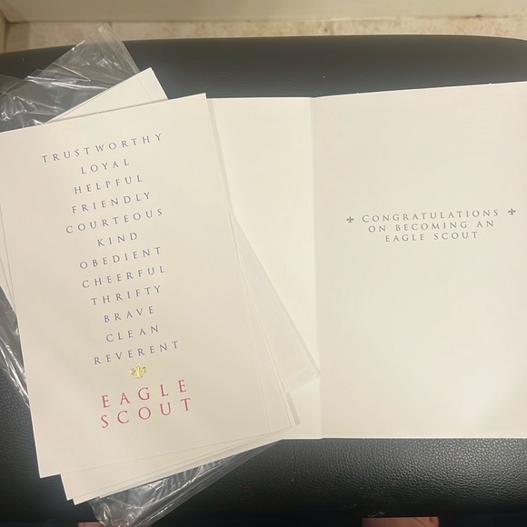 BSA | Other | Eagle Scout Cards 2 Packs | Poshmark